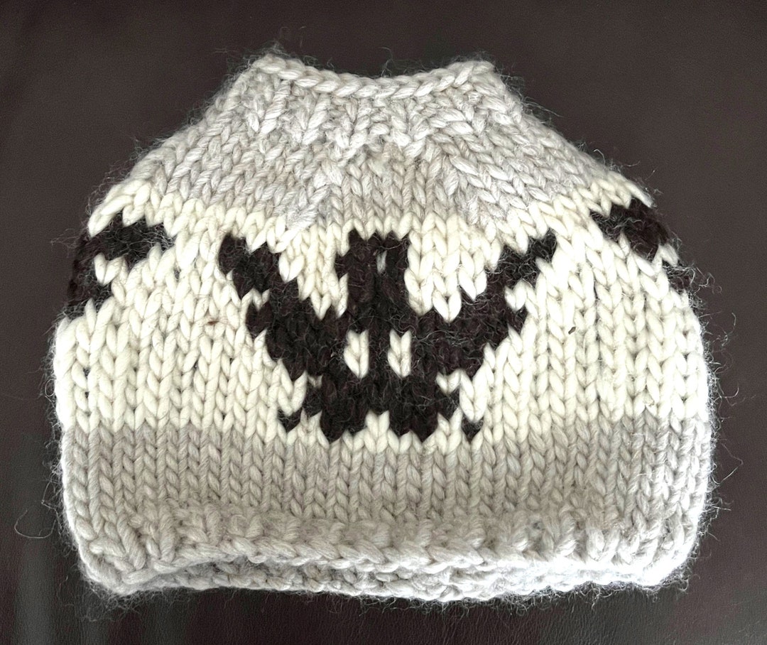 Coast Salish Cowichan First Nation 'thunderbird' Knit Adult Ponytail ...
