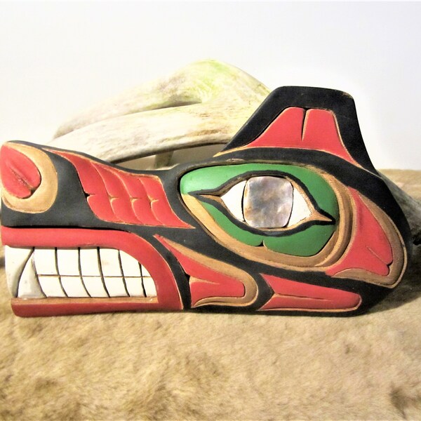 Squamish Nation Carving Bird - Etsy