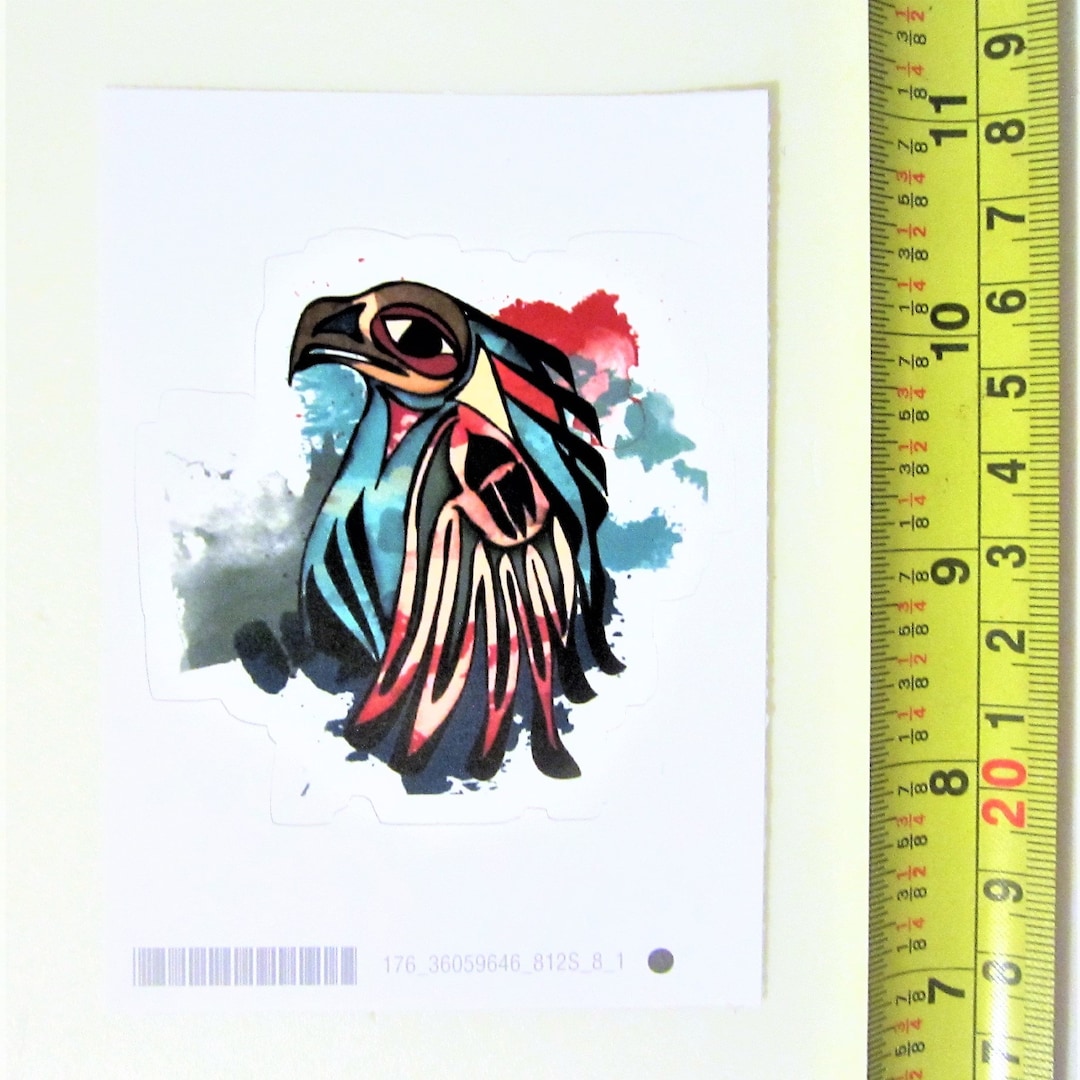 First Nations 'osprey' Sticker Decal Great Plains Arctic Pacific North ...