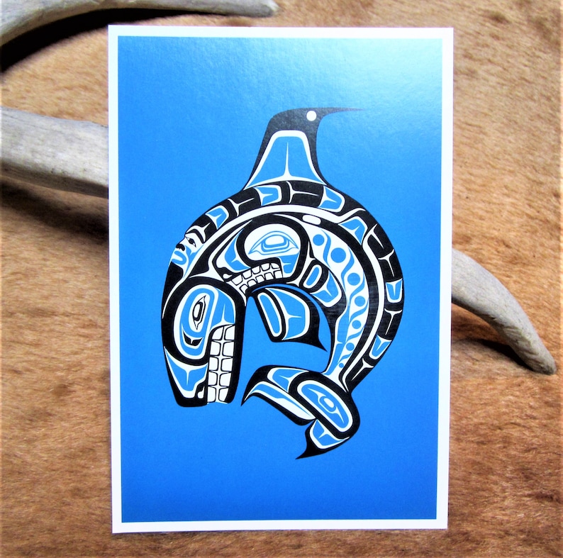 Haisla Heiltsuk First Nations ''Whale'' | Etsy