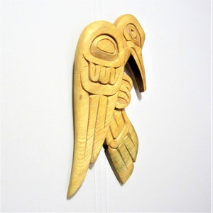 Lytton First Nation ''hummingbird'' Cedar Wood Carving West Coast ...