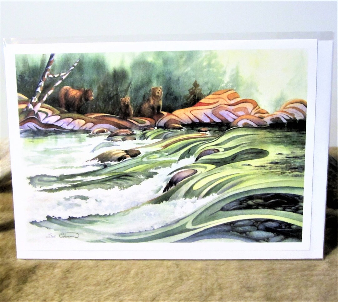 Pacific North West Coast First Nations ''fishing'' British Columbia ...