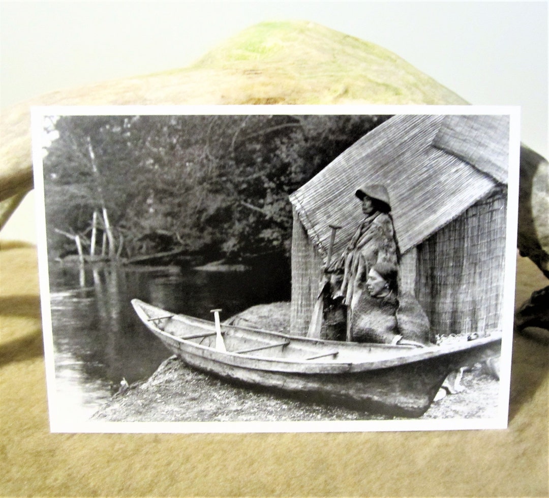 First Nations ''fishing Camp'' Pacific North West Coast Native ...