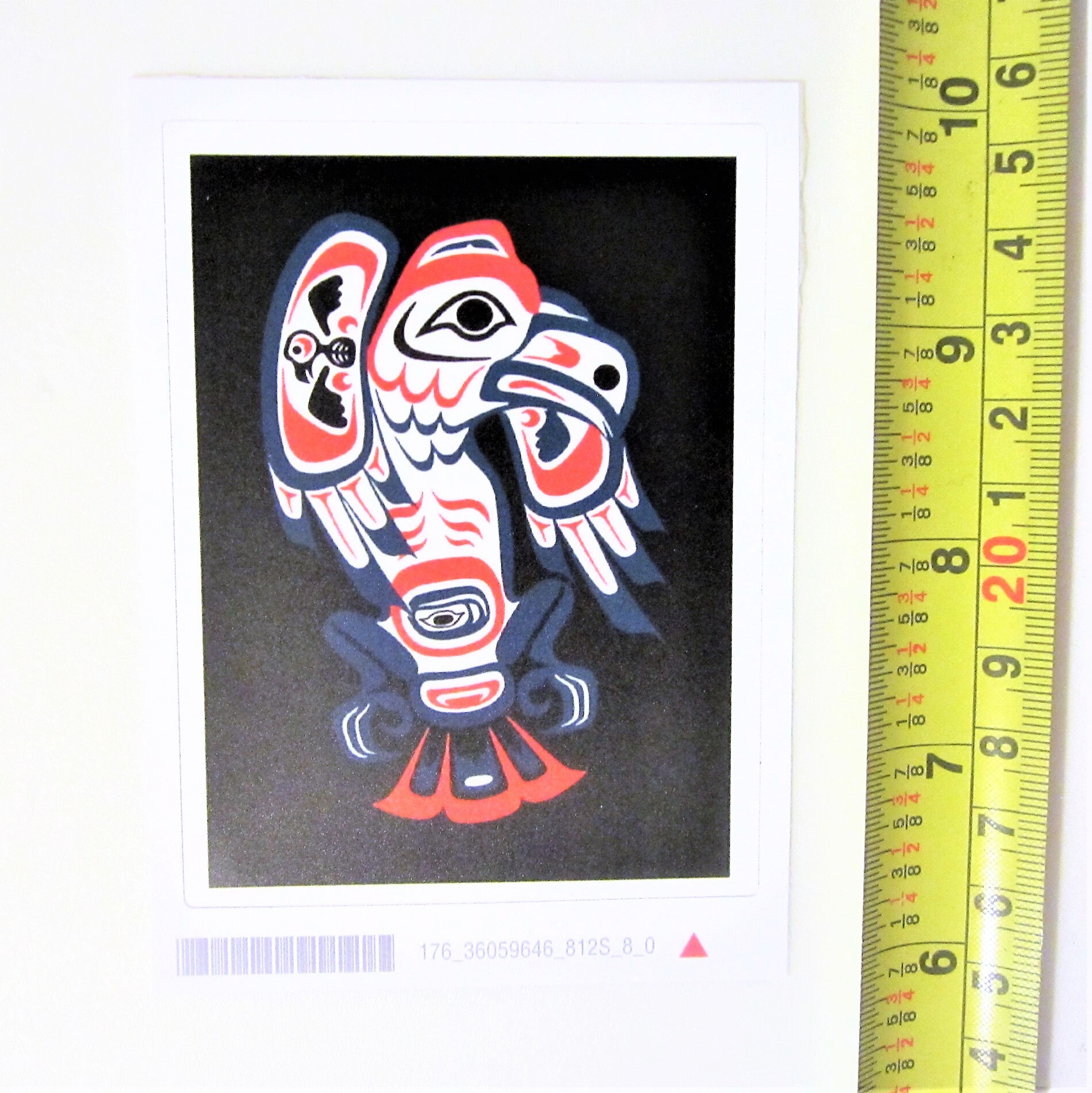 First Nations 'haida Thunderbird' Sticker Decal Pacific North West ...