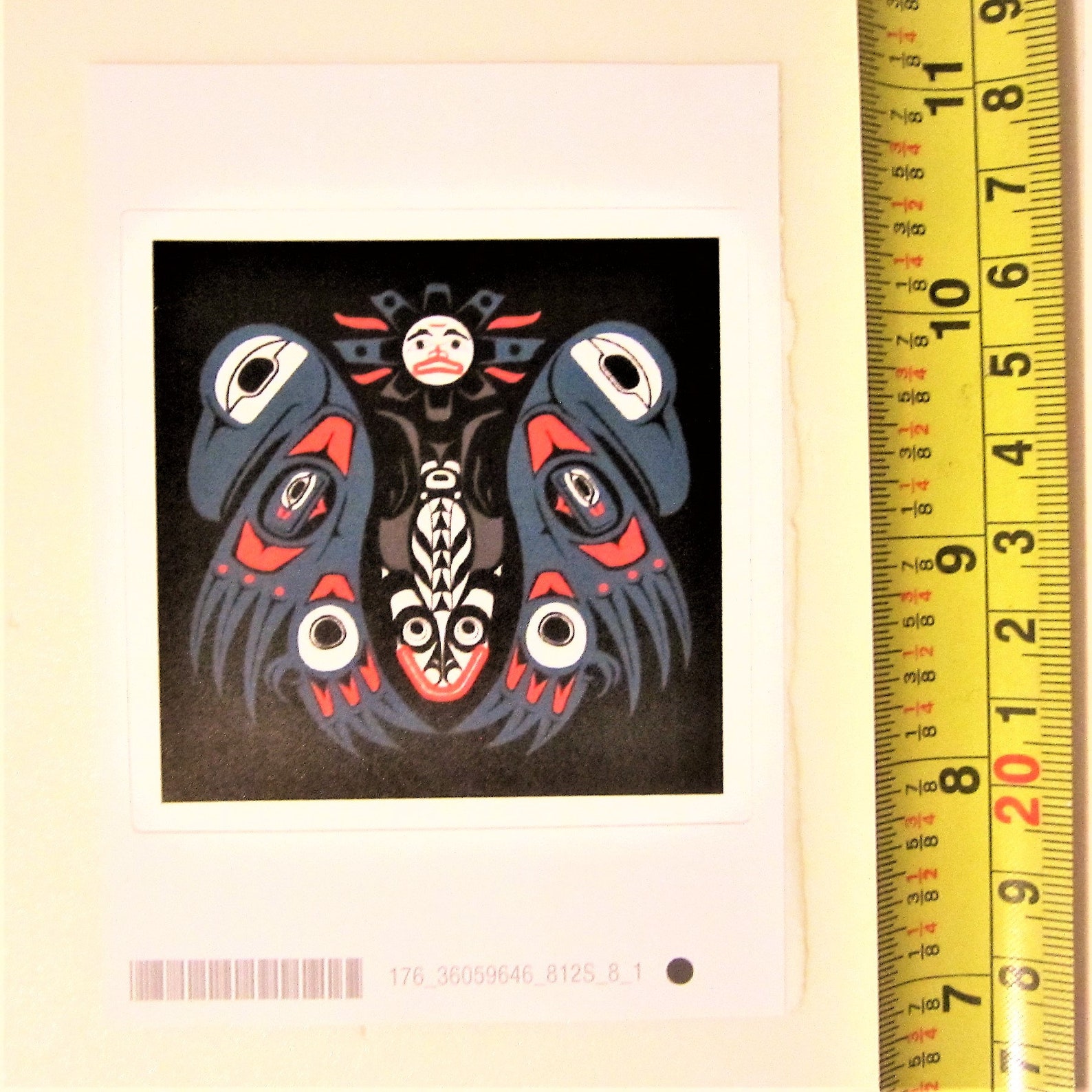 First Nations ''eagle Spirit' Sticker Decal West Coast Native ...