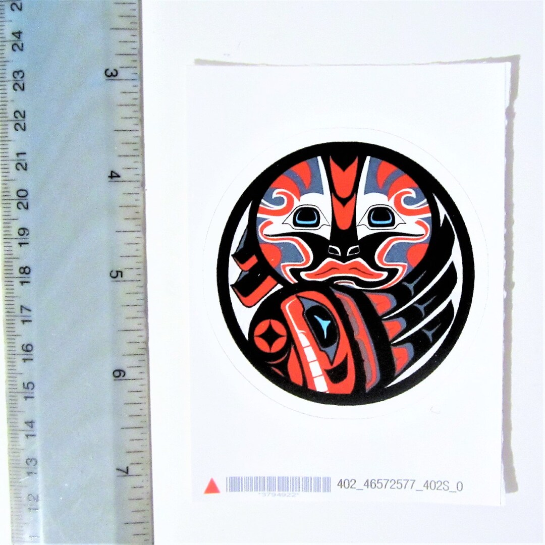 First Nations ''as of Now'' Sticker Decal Pacific North West Native ...