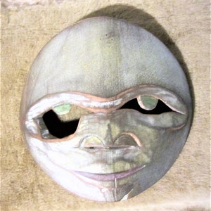 Nuu Chah Nulth First Nation 'full Moon' Mask Carving Pacific North West ...