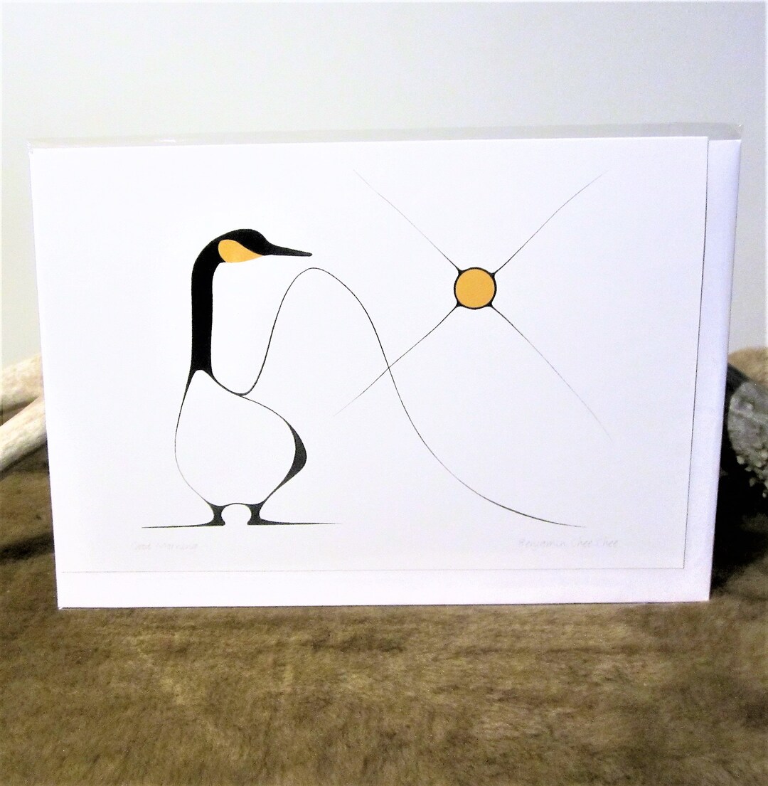 Ojibwa First Nations ''good Morning'' Native Indigenous Art Post Card ...