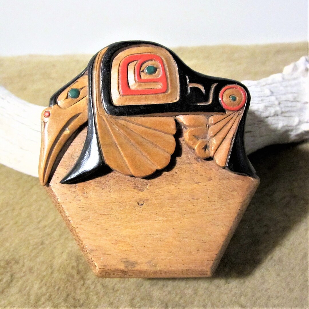 Tsleil-waututh Coast Salish First Nation 'hummingbird' Trinket Ring ...