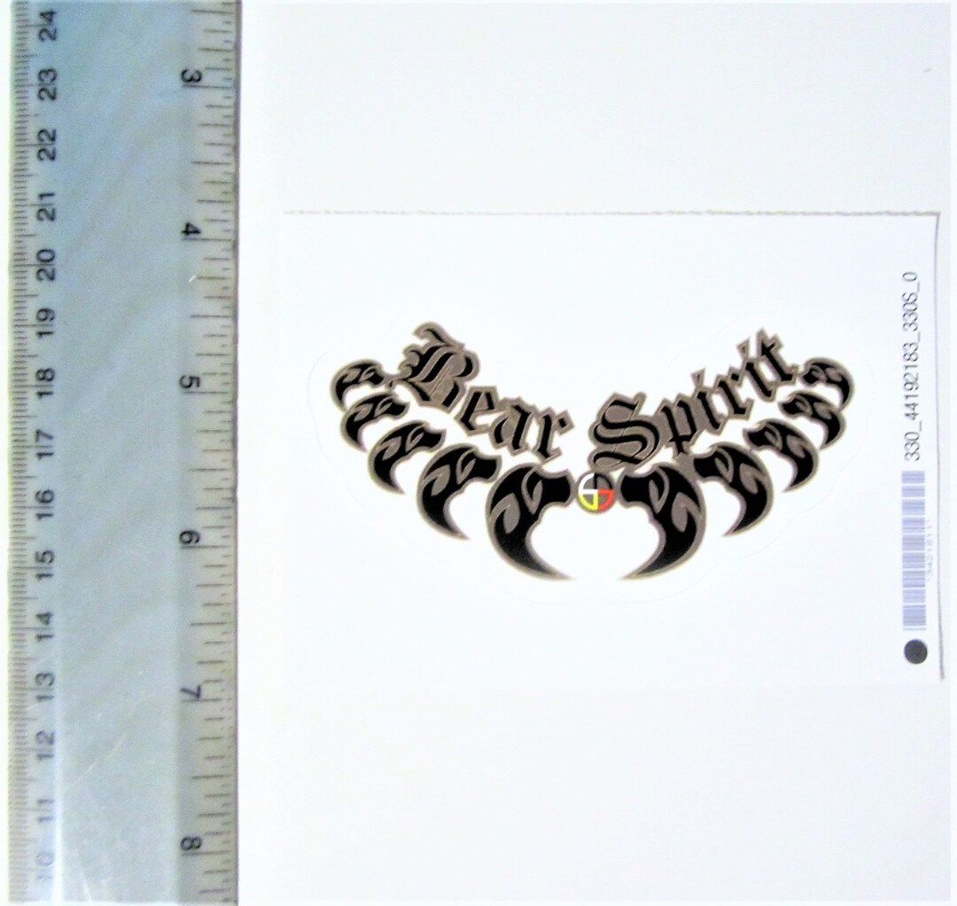 Sioux Lakota First Nations 'bear Spirit Necklace' Sticker Decal Native ...