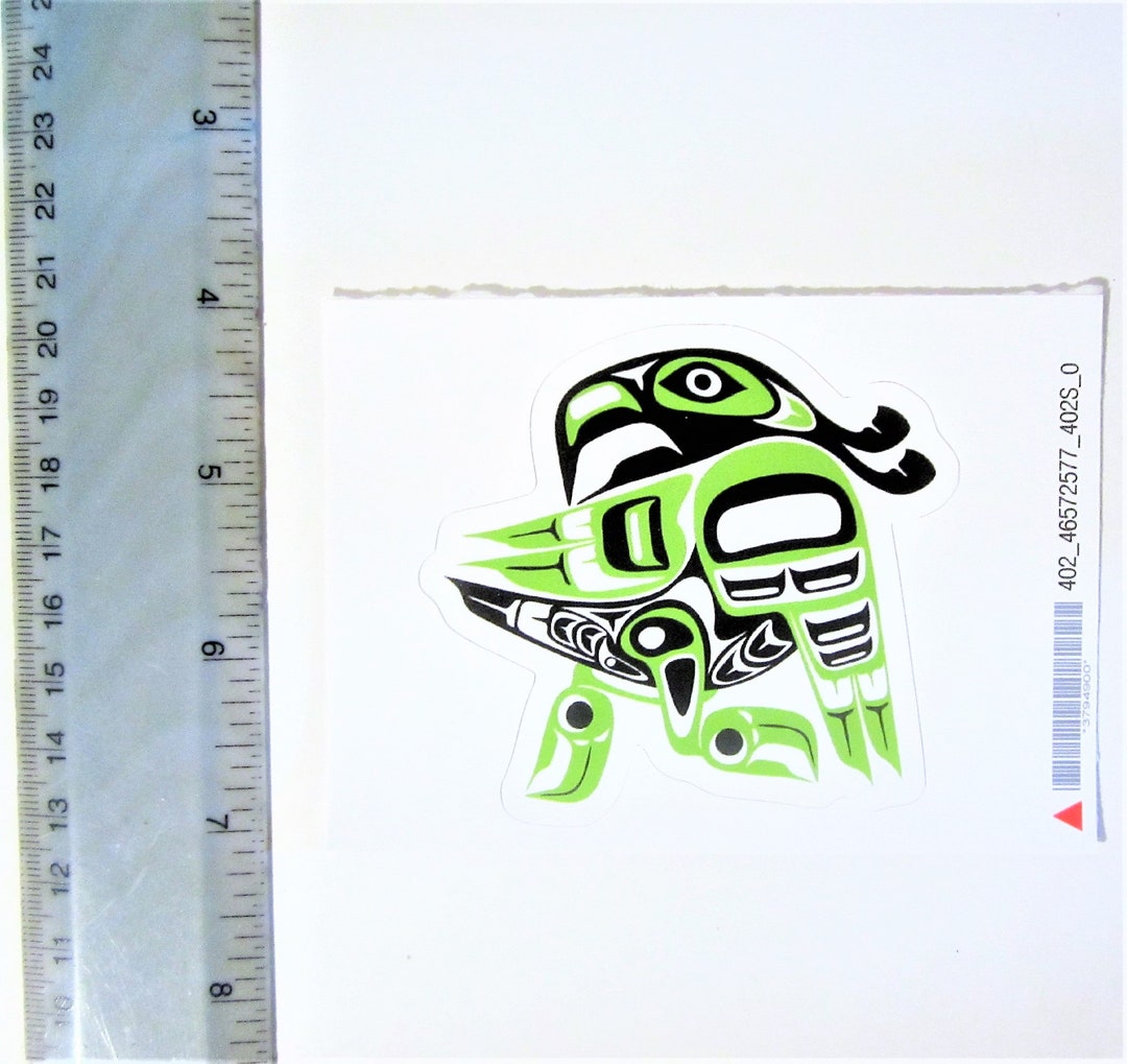 First Nations ''eagle Dance'' Sticker Decal Pacific North West Native ...