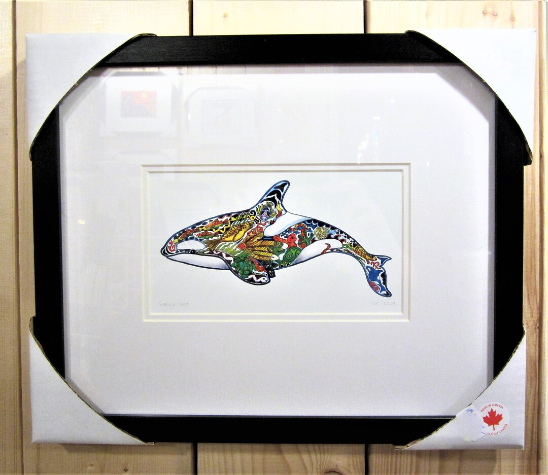 Cherokee First Nation 'granny Orca' Contemporary Great Plains Native ...