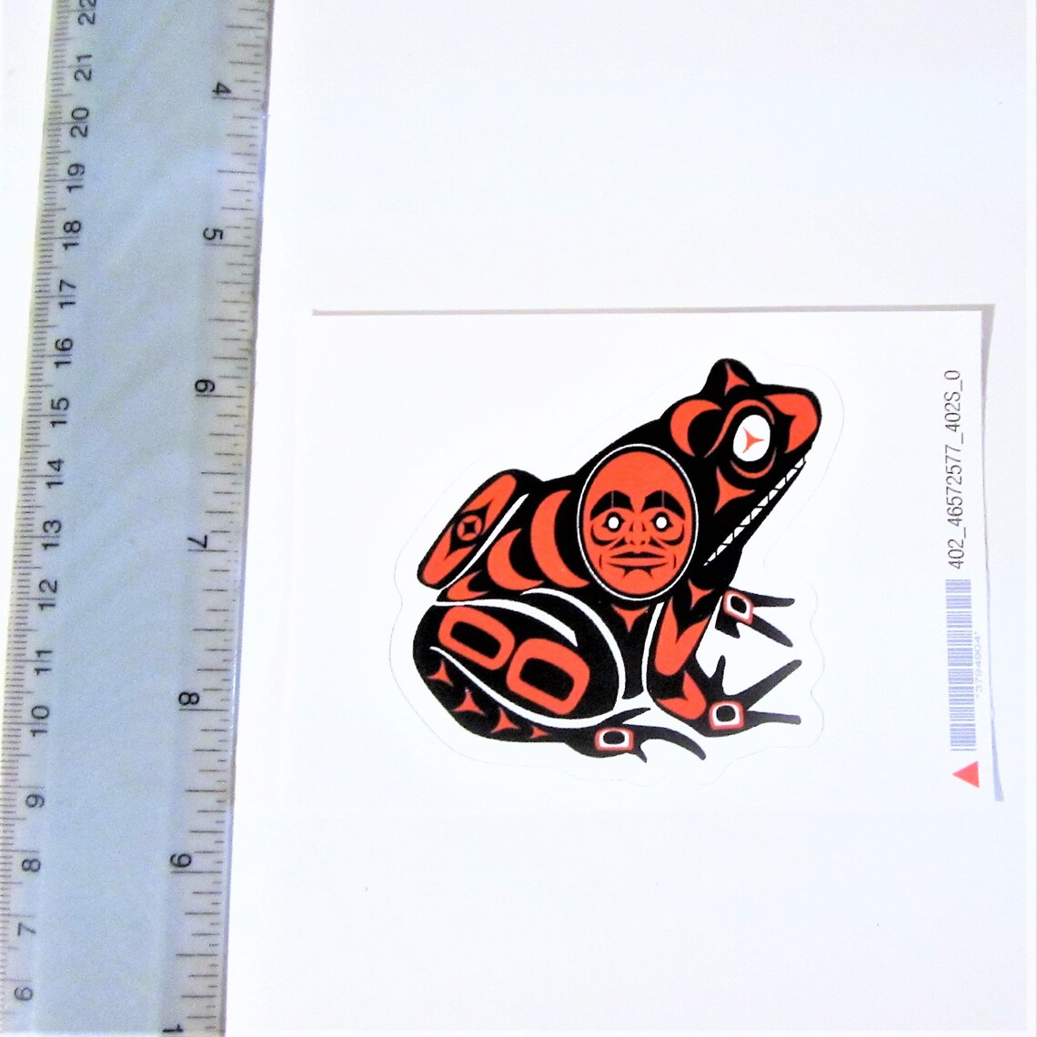 First Nation 'frog' Sticker Decal Pacific North West Native Indigenous ...