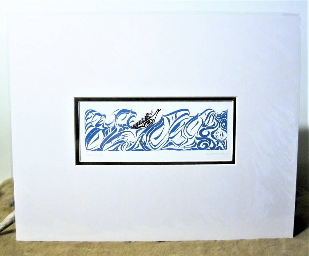 Northern Tutchone First Nation ''water Design'' Contemporary Sub Arctic ...