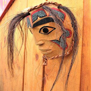 Haisla First Nation 'warrior' Cedar Mask Carving West Coast Native ...