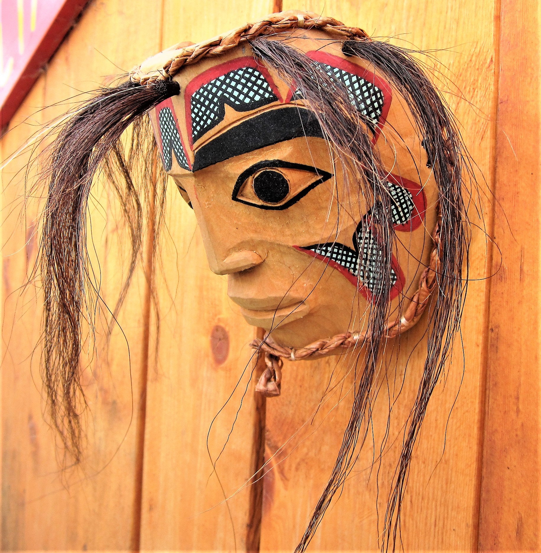 Haisla First Nation 'warrior' Cedar Mask Carving West | Etsy