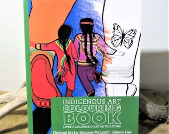 Indigenous Coloring Book - Etsy