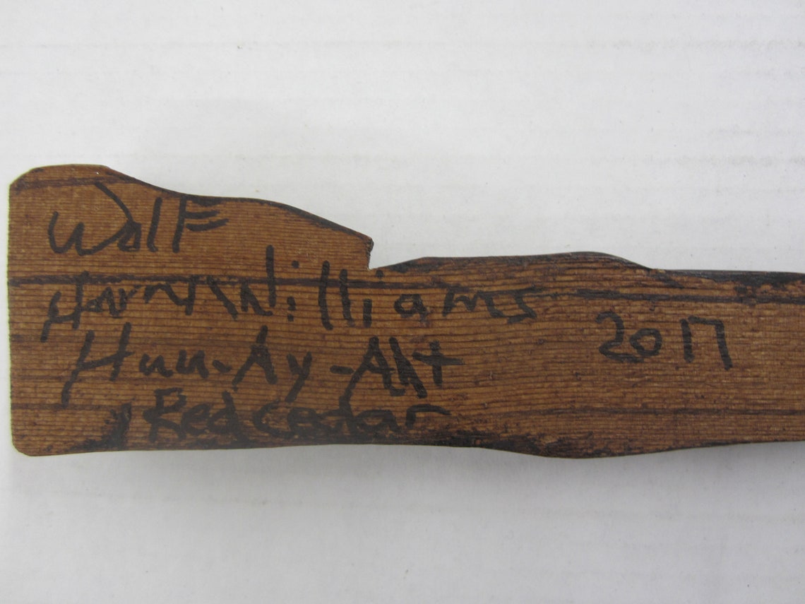Nuu Chah Nulth First Nation 'wolf' Letter Opener - Etsy Canada