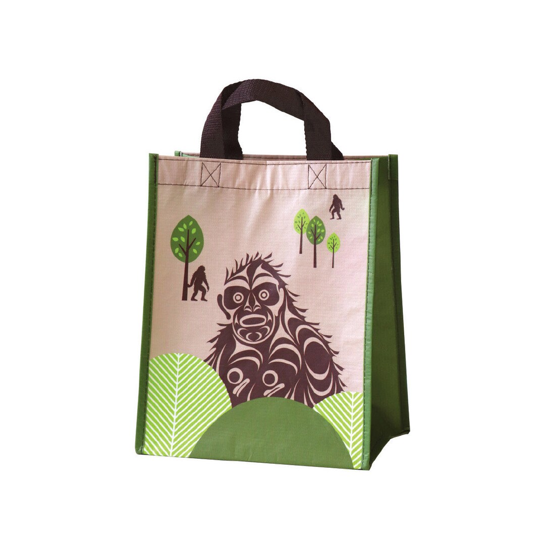 Coast Salish First Nation 'sasquatch' Eco Tote Bag Pacific North West ...