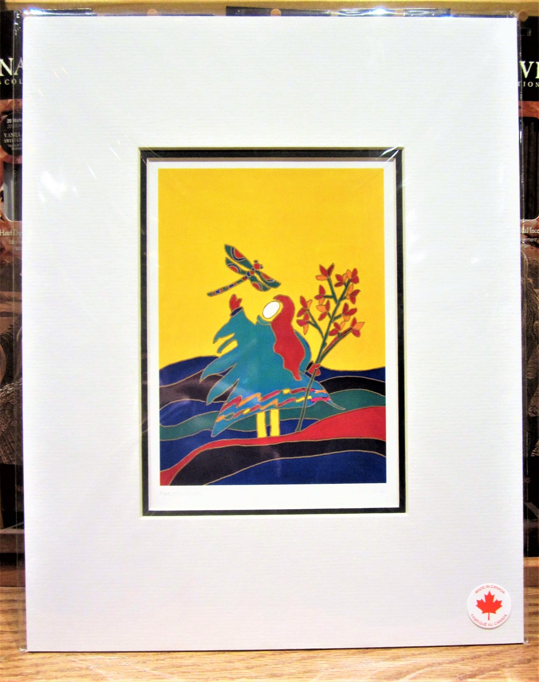 Northern First Nation 'peaceful Angel' Contemporary Sub Arctic Native ...