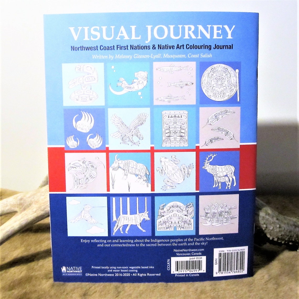 Coast Salish First Nation 'visual Journey' Coloring Book Journal ...