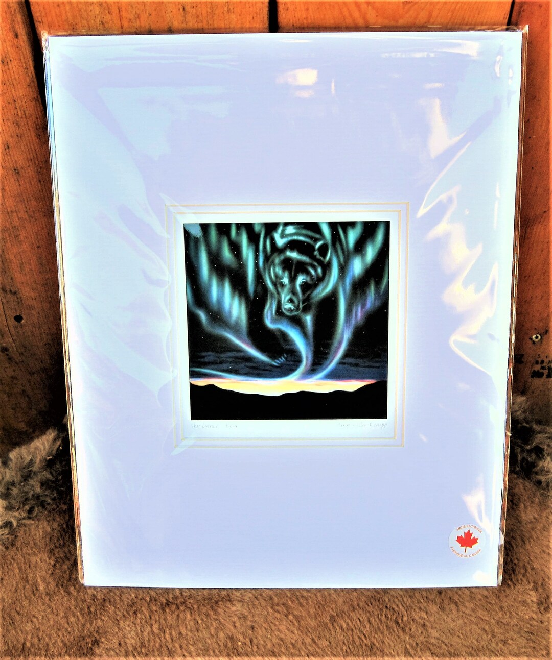 Tyendinaga Mohawk First Nation ''sky Dance Bear'' Contemporary Eastern ...