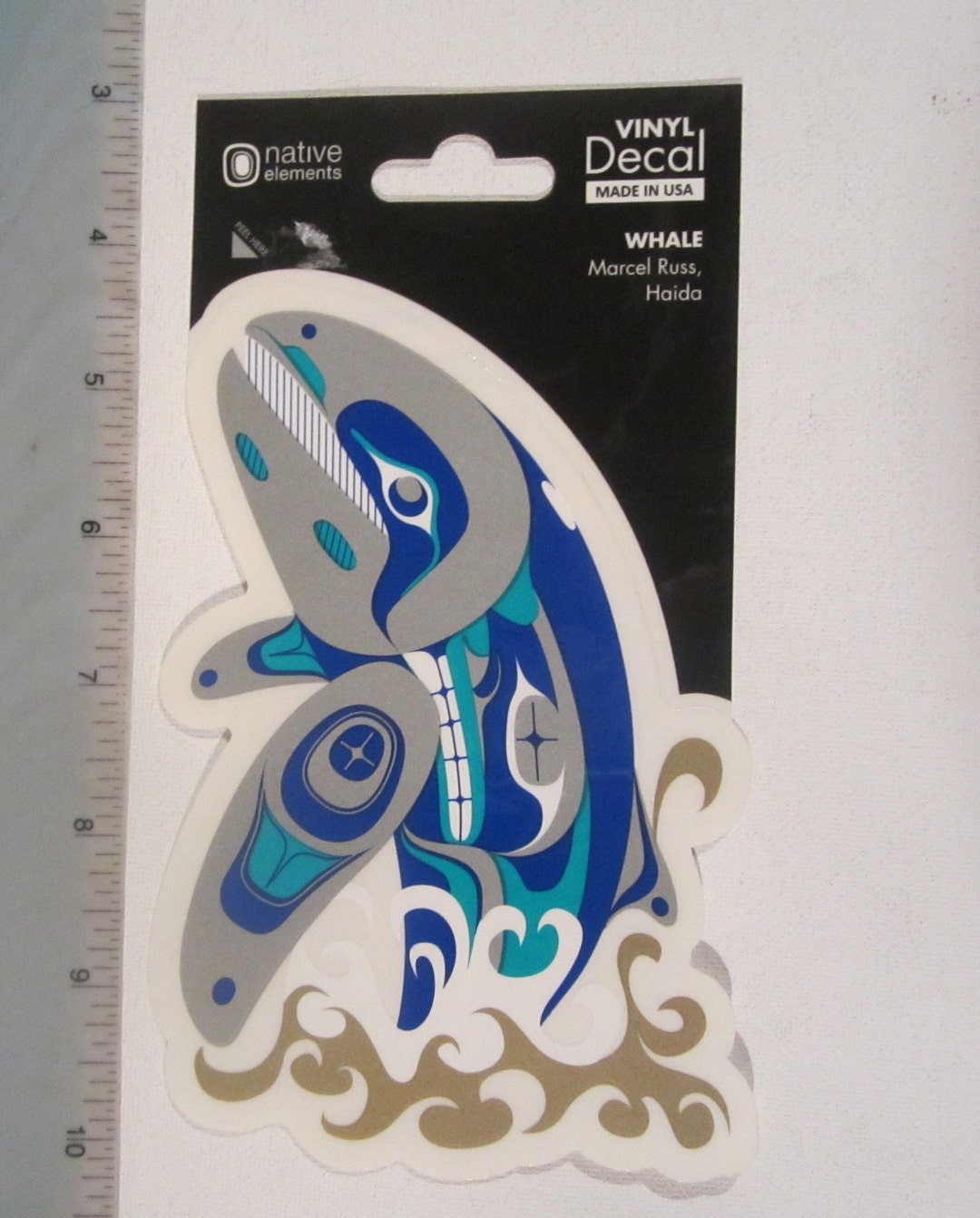 Haida First Nation 'blue Whale' Vinyl Sticker Decal Pacific North West ...