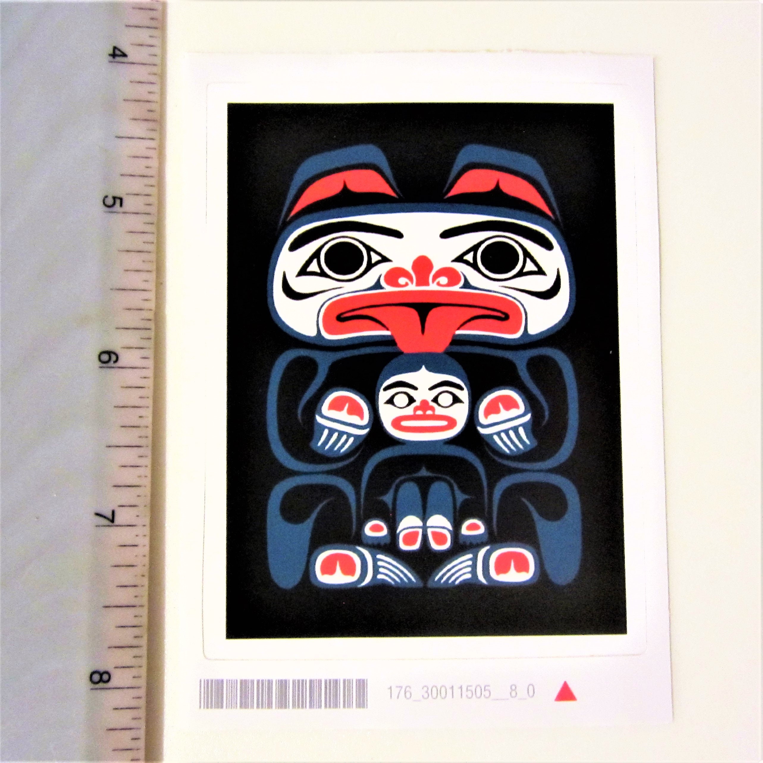 First Nations ''bear'' Sticker Decal Native - Etsy