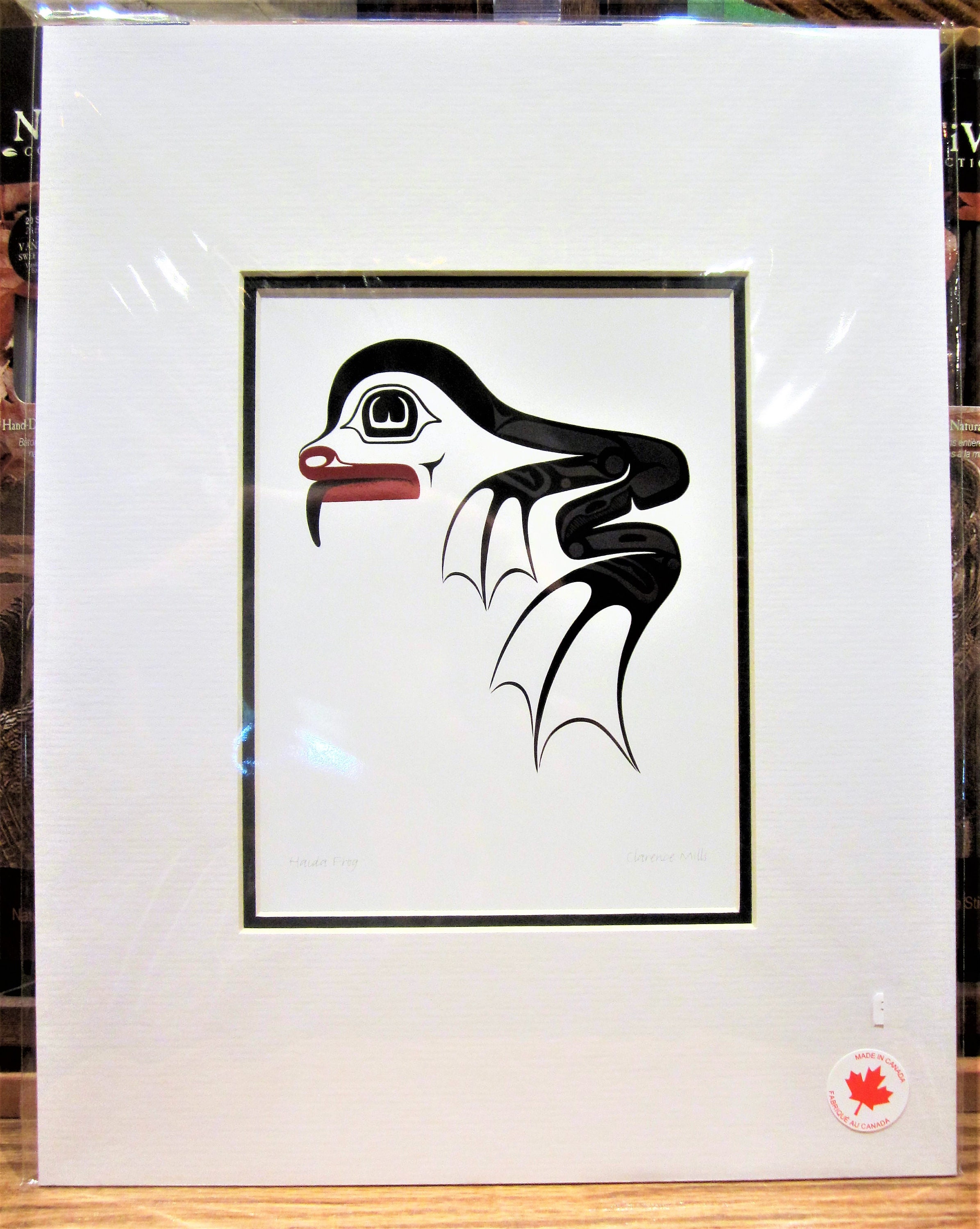 Haida First Nation ''frog'' Contemporary - Etsy UK