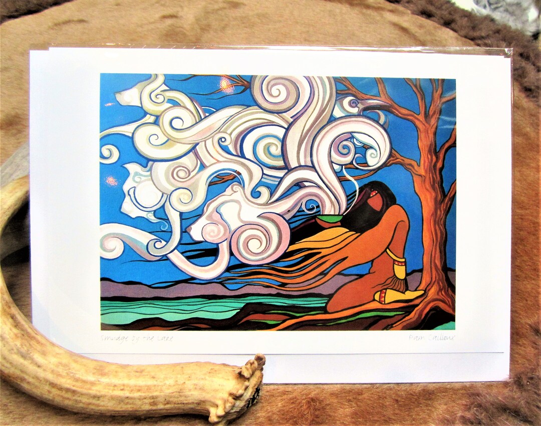 Huron Algonquin First Nations ''smudge by the Lake'' Native Indigenous ...