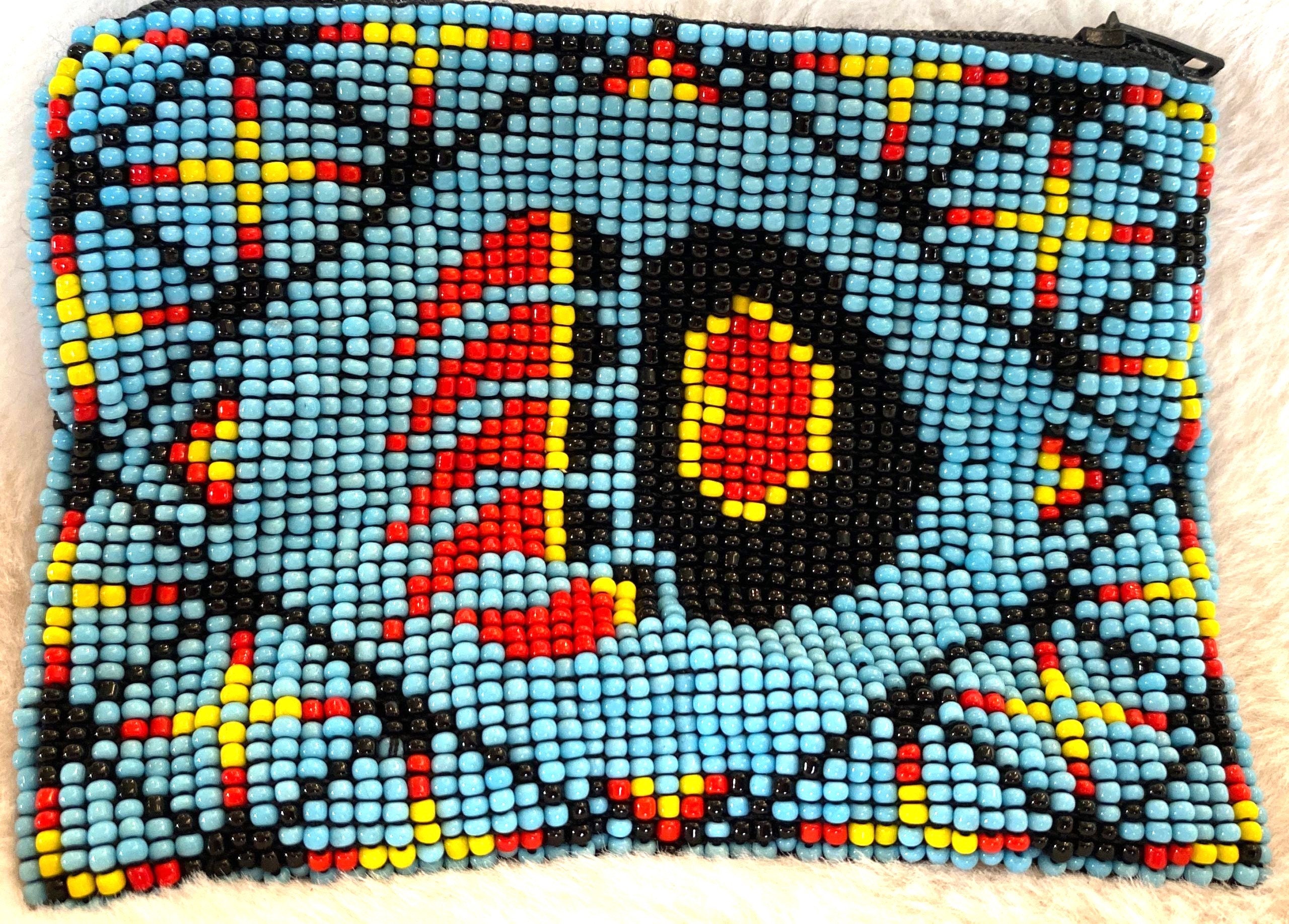 Anishinaabe First Nation Beaded ' Bear Paw' Change - Etsy