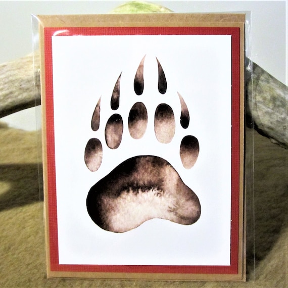 Native Bear Paw Drawings