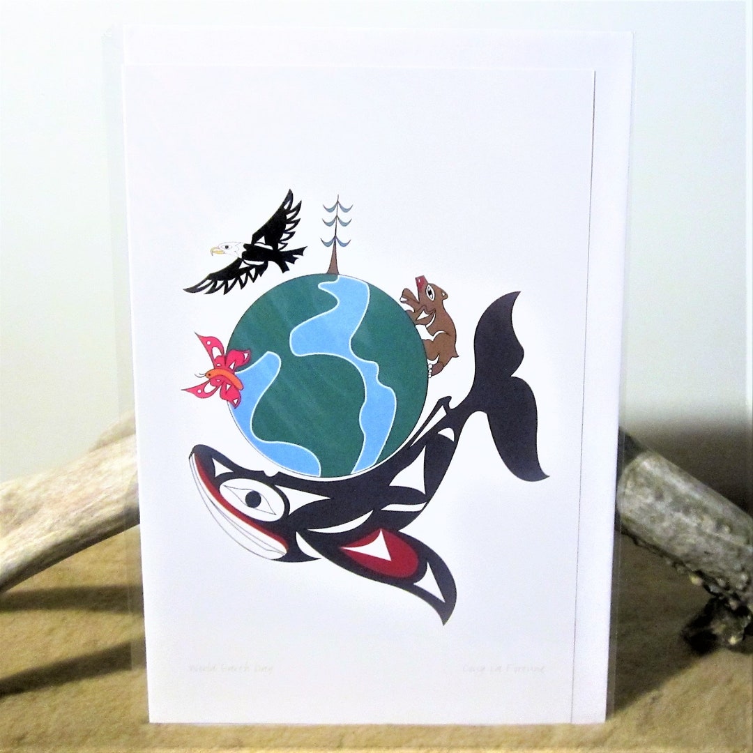 Coast Salish First Nations ''world Earth Day'' Pacific North West ...