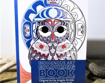 First Nation Coloring Book - Etsy