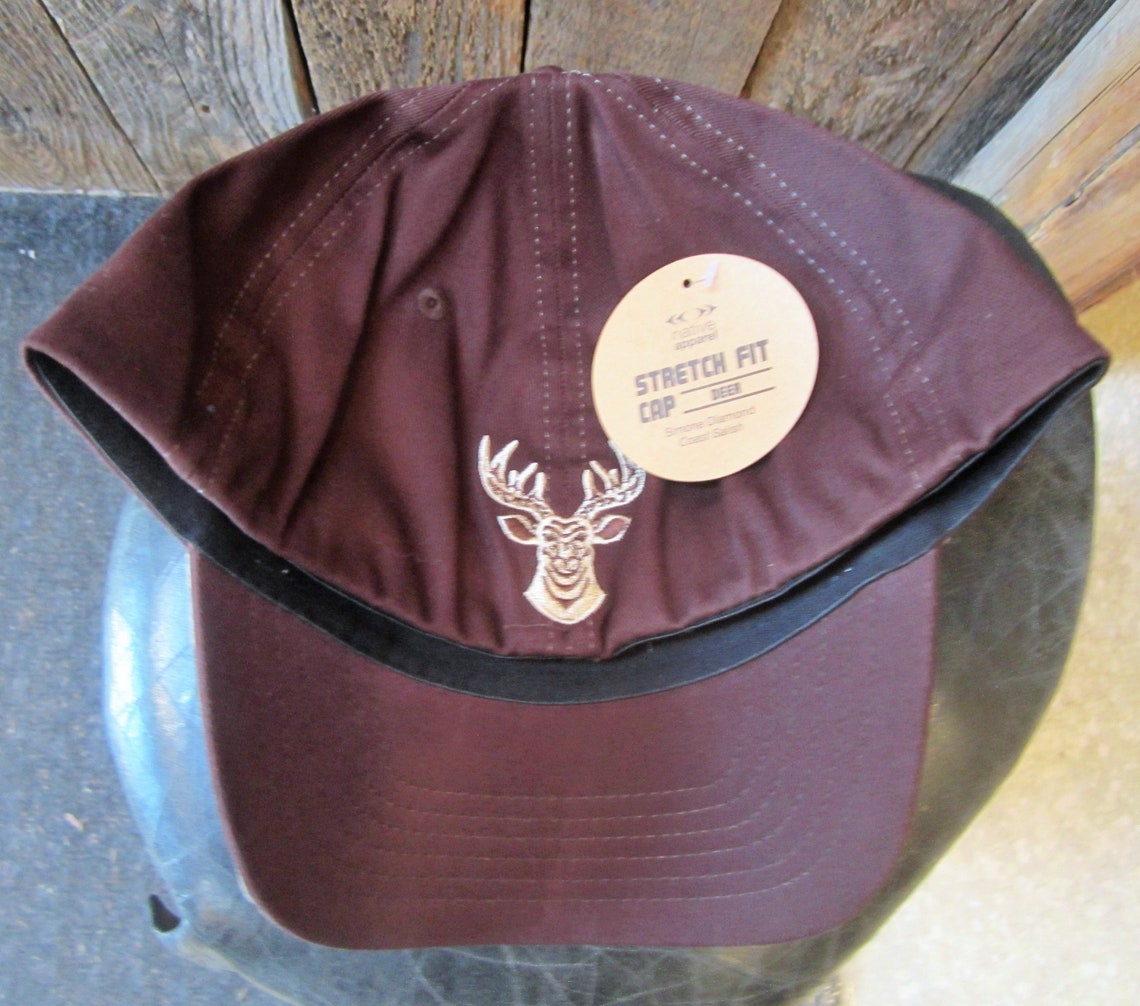 Coast Salish First Nation 'deer' Stretch Fit Ball Cap - Etsy