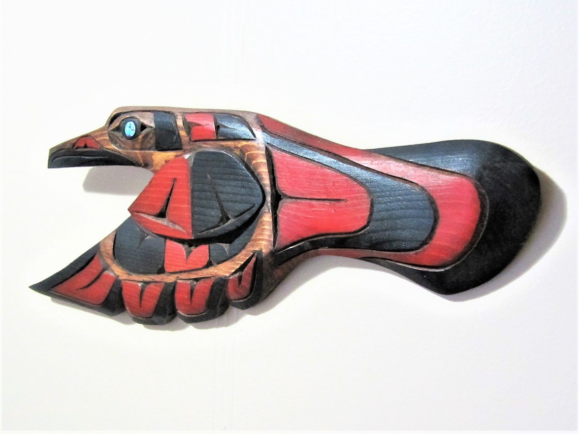 Coast Salish First Nation 'hummingbird' Carving West Coast Native ...