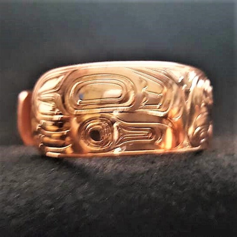 Kwakiutl Namgis First Nation Custom Copper 'frog' | Etsy Canada