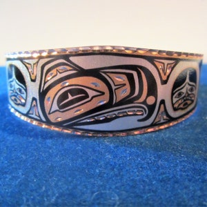 First Nations 'eagle' Copper Bracelet Pacific North West Coast Native ...