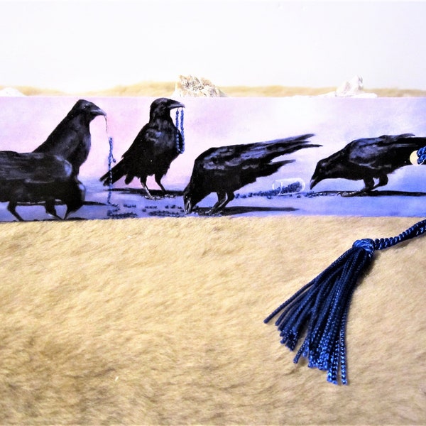 Raven Book Marks - Etsy