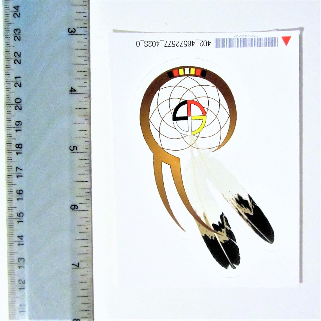 First Nations ''dream Catcher'' Sticker Decal West Coast Native ...