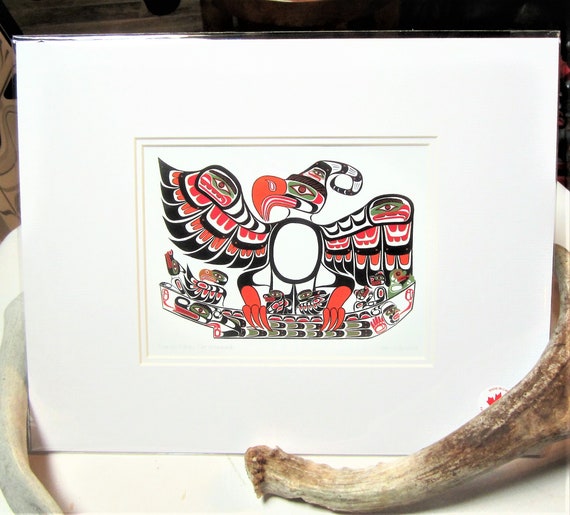 Kwakiutl First Nation ''family Faces the - Etsy