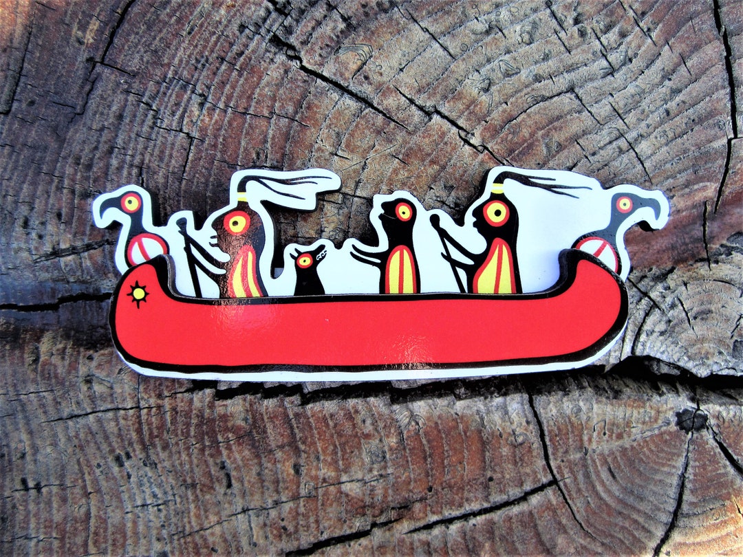 Anishinaabe First Nations 'mystic Journey' 3D Stick on Fridge Magnet ...
