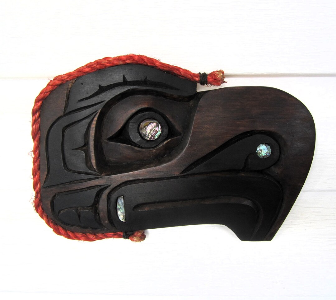 Nuu Chah Nulth First Nation 'eagle ' Carving Pacific North West Coast ...