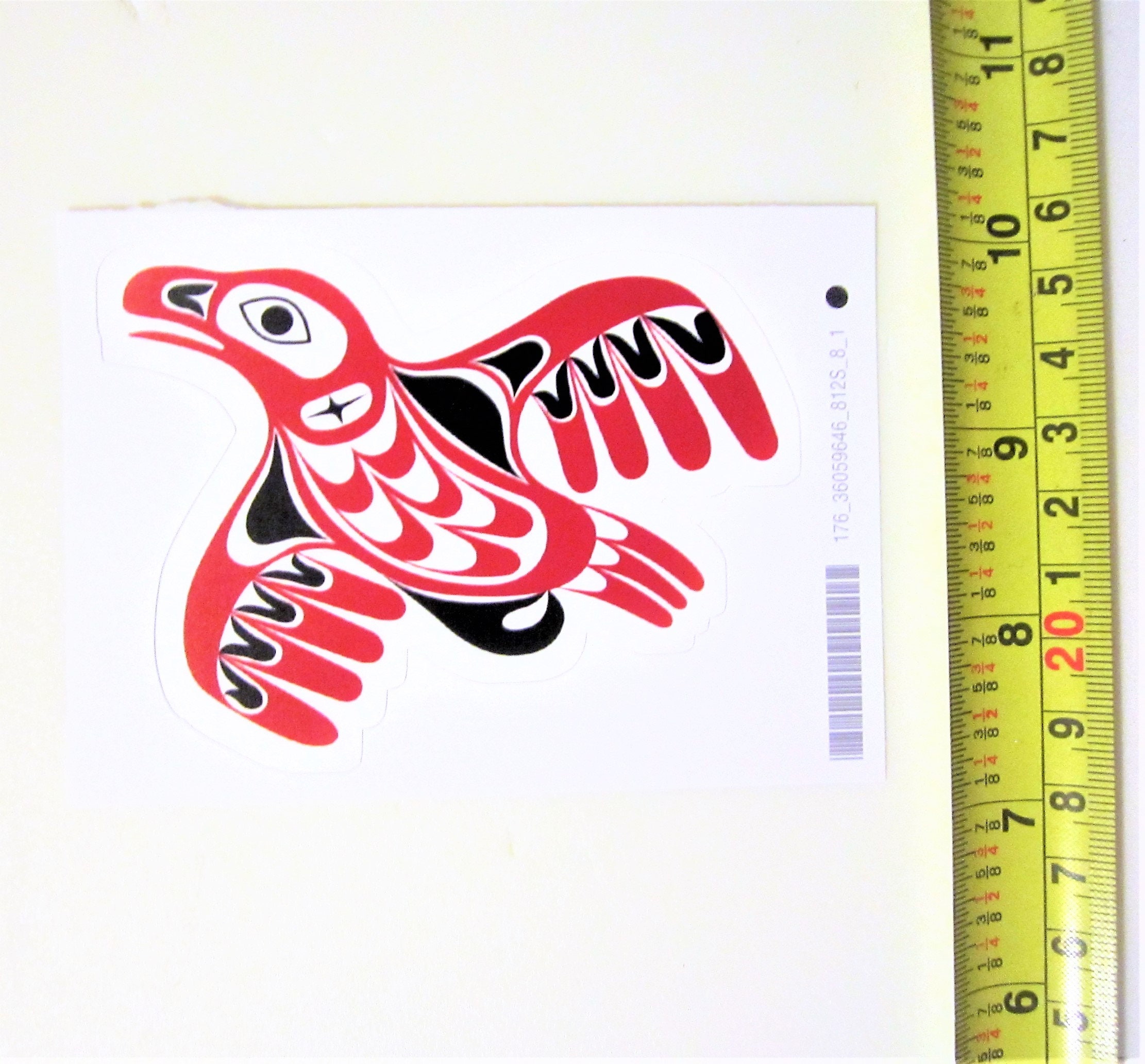 First Nations ''raven' Sticker Decal West Coast Native Indigenous Art ...