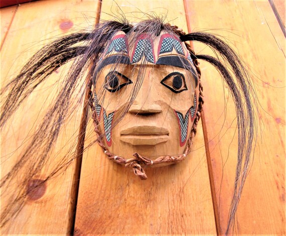 Haisla First Nation 'warrior' Cedar Mask Carving West | Etsy