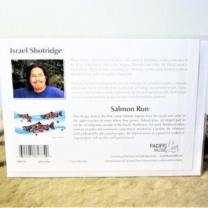 Tlingit Yukon First Nations ''salmon Run'' Pacific North West Coast ...