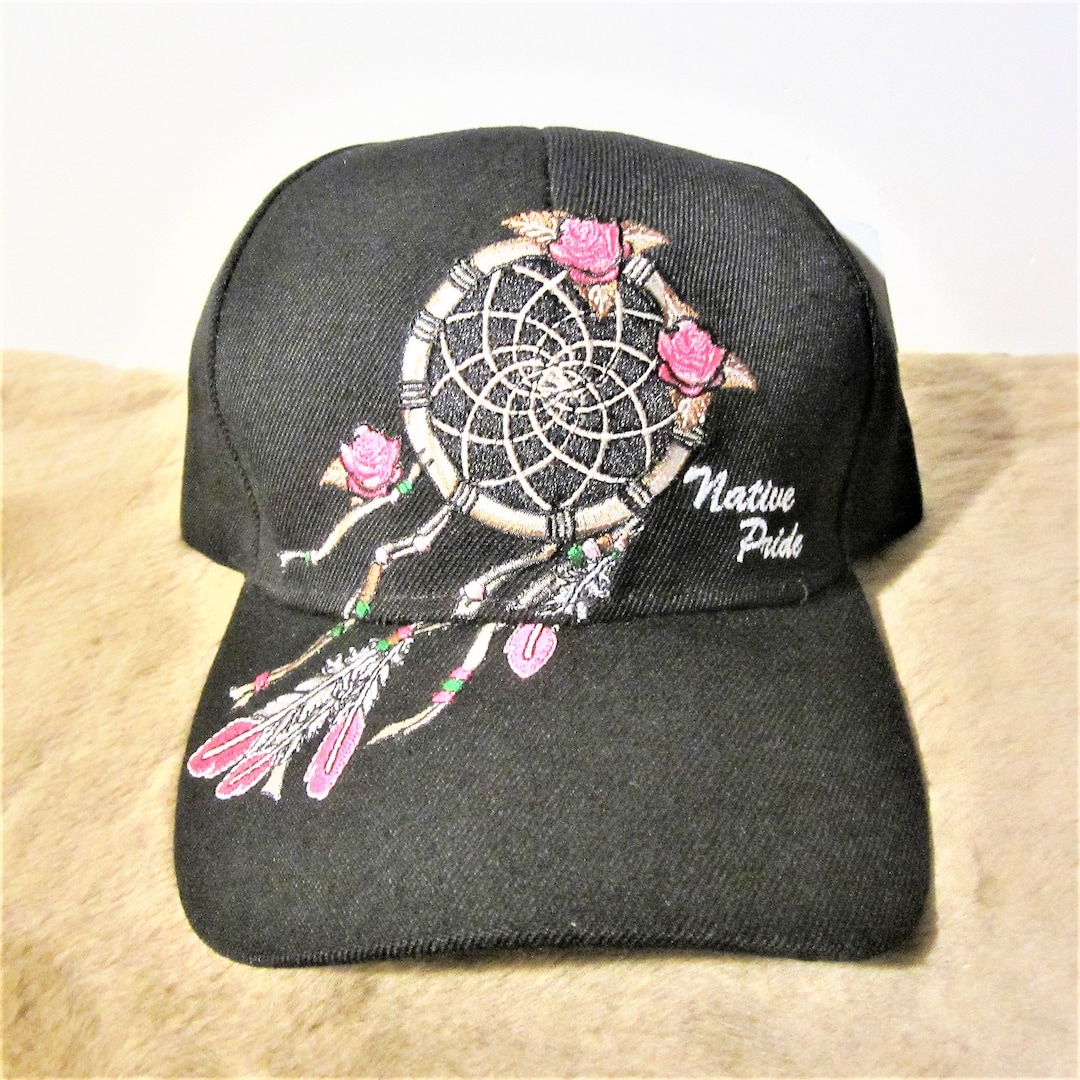 First Nations 'dream Catcher' Back Strap Ball Cap Hat Great Plains ...