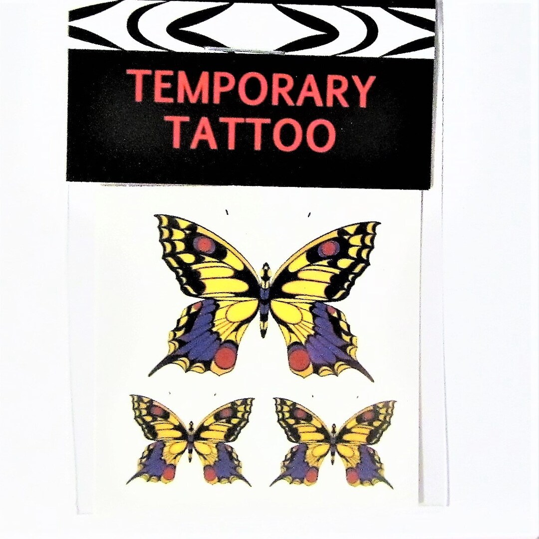Kwakiutl First Nation 'butterfly' Temporary Tattoo West Coast Native ...