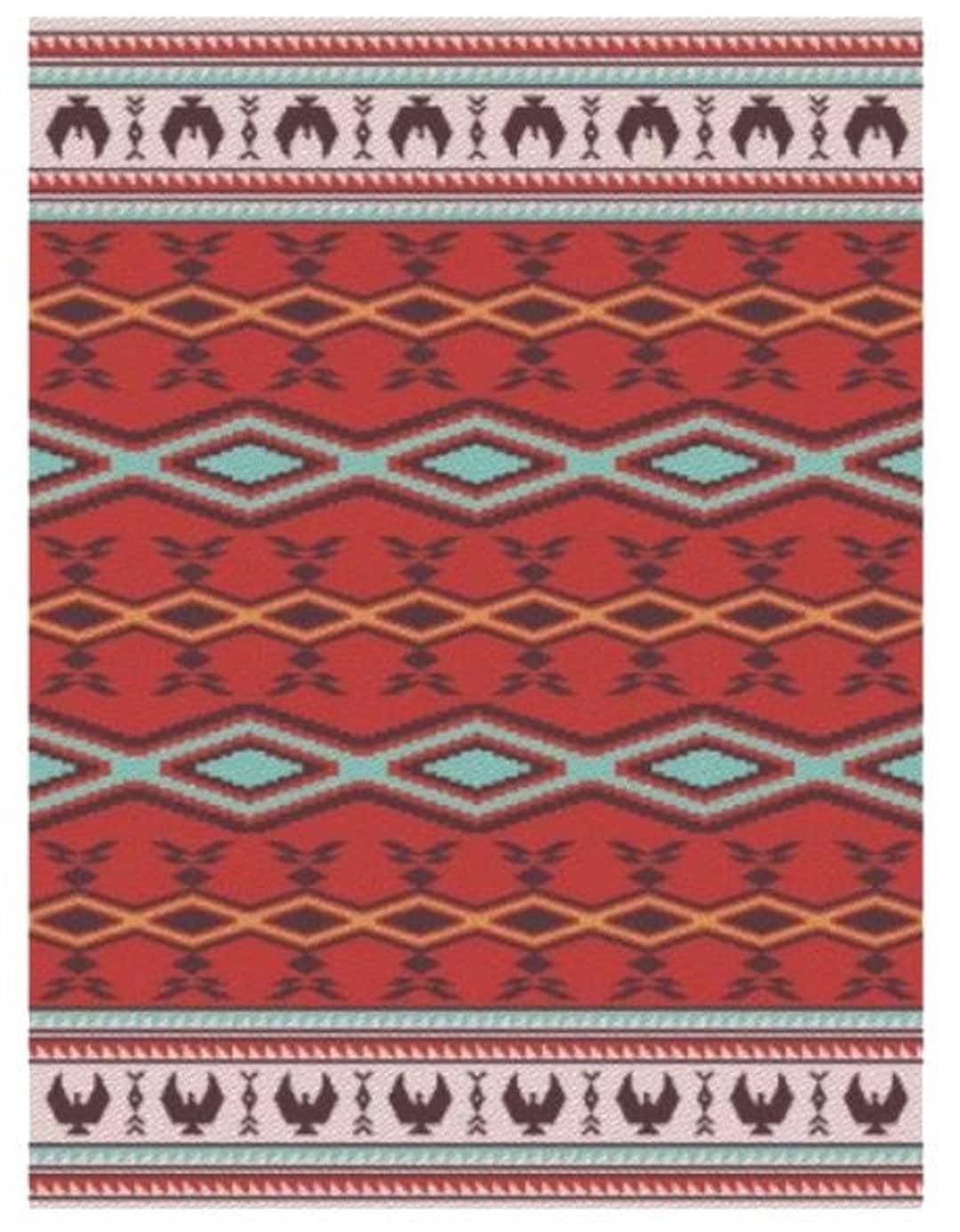 Coast Salish Musqueam First Nations 'sky Spirit Thunderbird' Woven ...