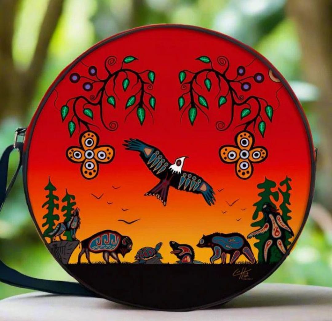 Anishinaabe First Nation 'seven Grandfather Teachings' Potlatch Powwow ...